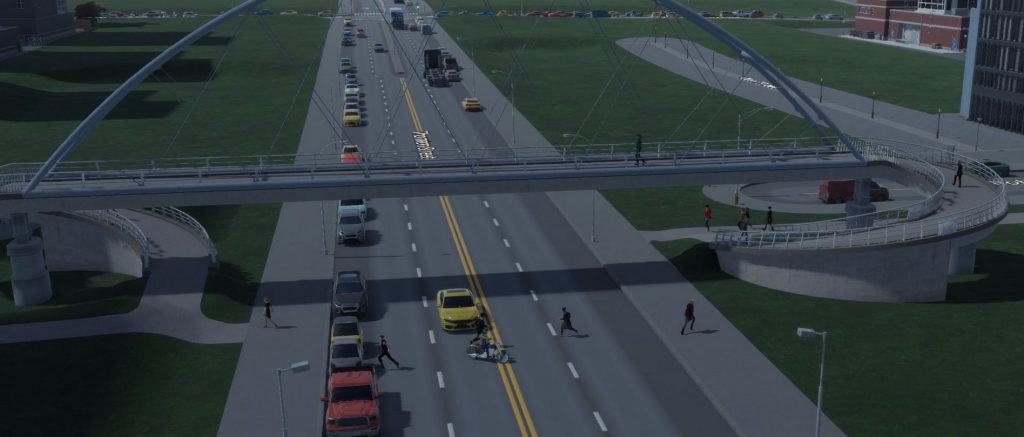 Cities Skylines 2: Building a (Functional) Pedestrian Overpass | Guide ...
