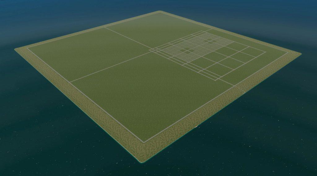 Quadrant Map - A flat map ideal for building | Cities: Skylines 2 Mod ...