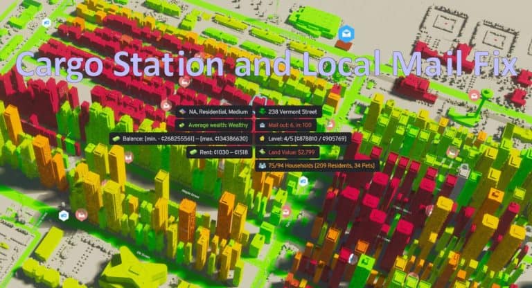 Ocb Cargo Station and Local Mail Fix v0.1 | Cities: Skylines 2 Mod Download