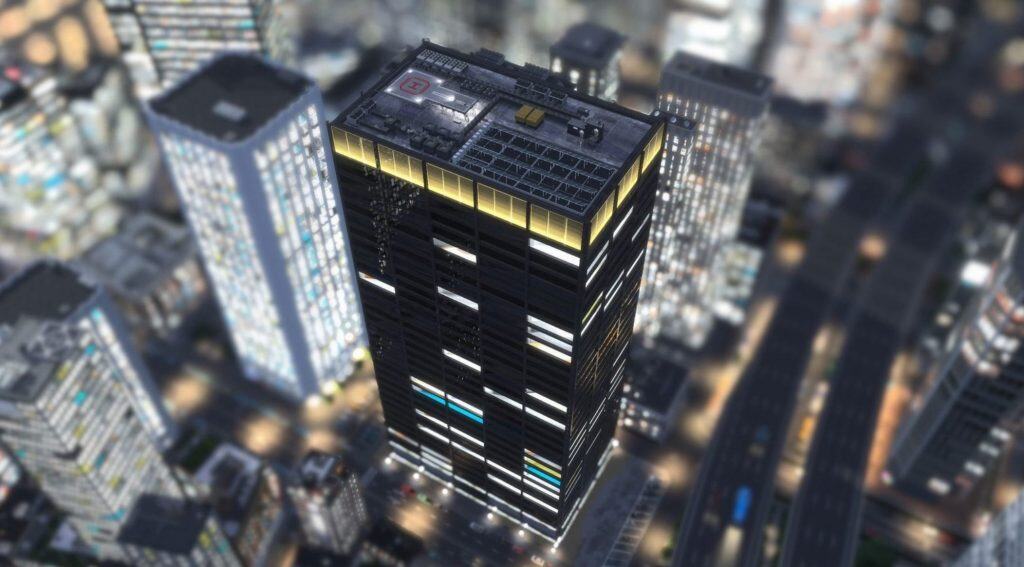 Brockman Media Tower v2.0 | Cities: Skylines 2 Mod Download